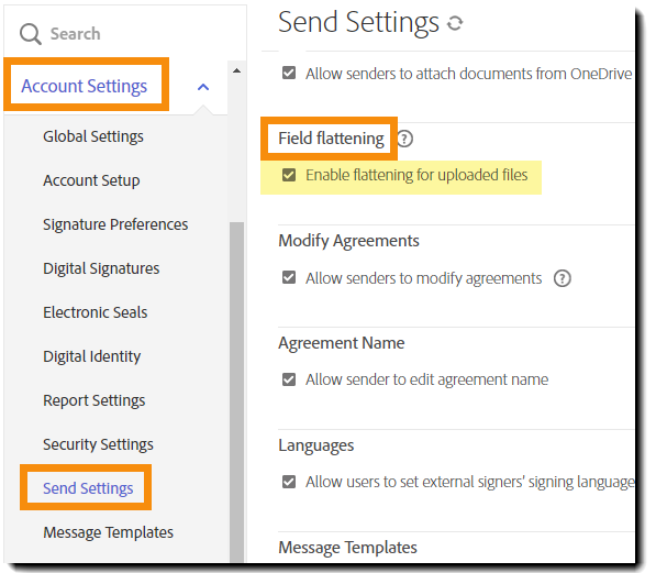 Automatically "flatten" documents when uploaded
